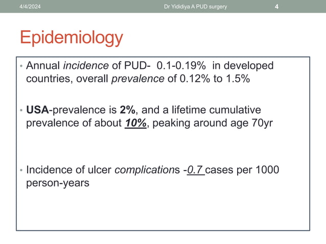 1. Surgical Management of PUDS 2020.pptx | Digestive Disorders ...