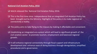 1. MINSTRY OF CIVIL AVIATION, GOVERNEMNT OF INDIA | PPTX