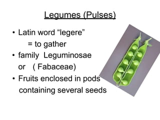 1. Introduction to leguminous crop production | PPT