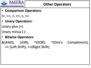 1.4 Work with data types and variables, numeric data, string data.pptx
