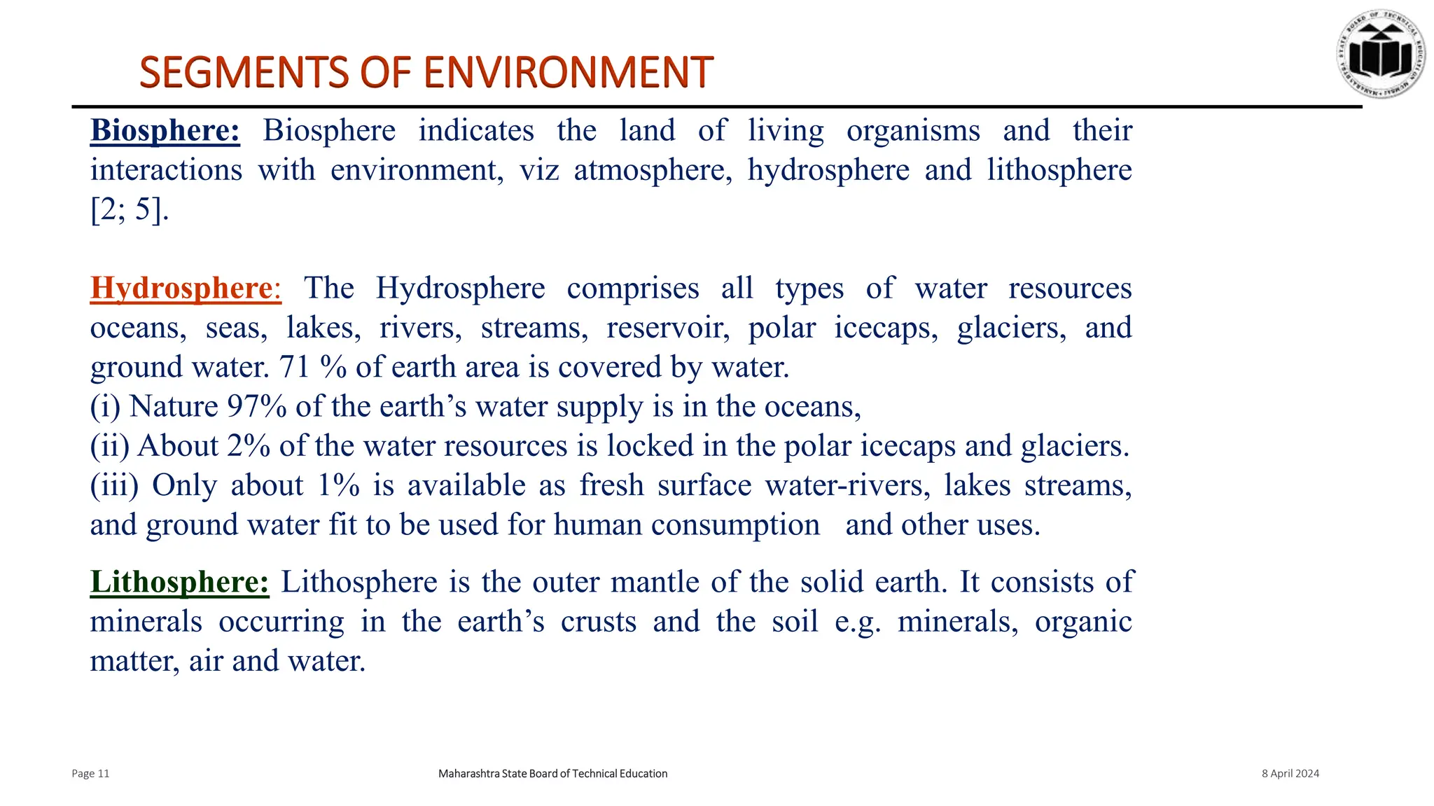 1.ENVIRONMENT first chapter ppt of msbte | PPTX