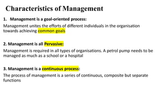 1. Introduction to Management Introduction to Management | PPT