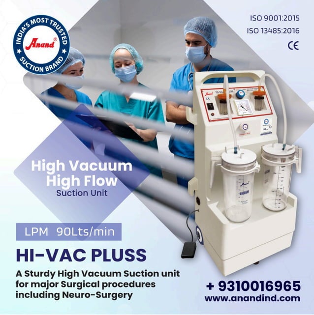 HI-VAC PLUSS 90 LTR Neuro-Surgery and Orthopaedic Surgery. | PDF