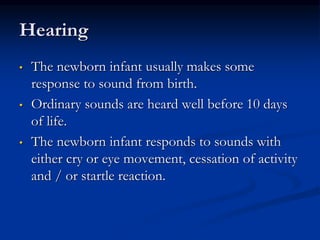 1. Growth and Development, from being a neonate to an infant, child ...