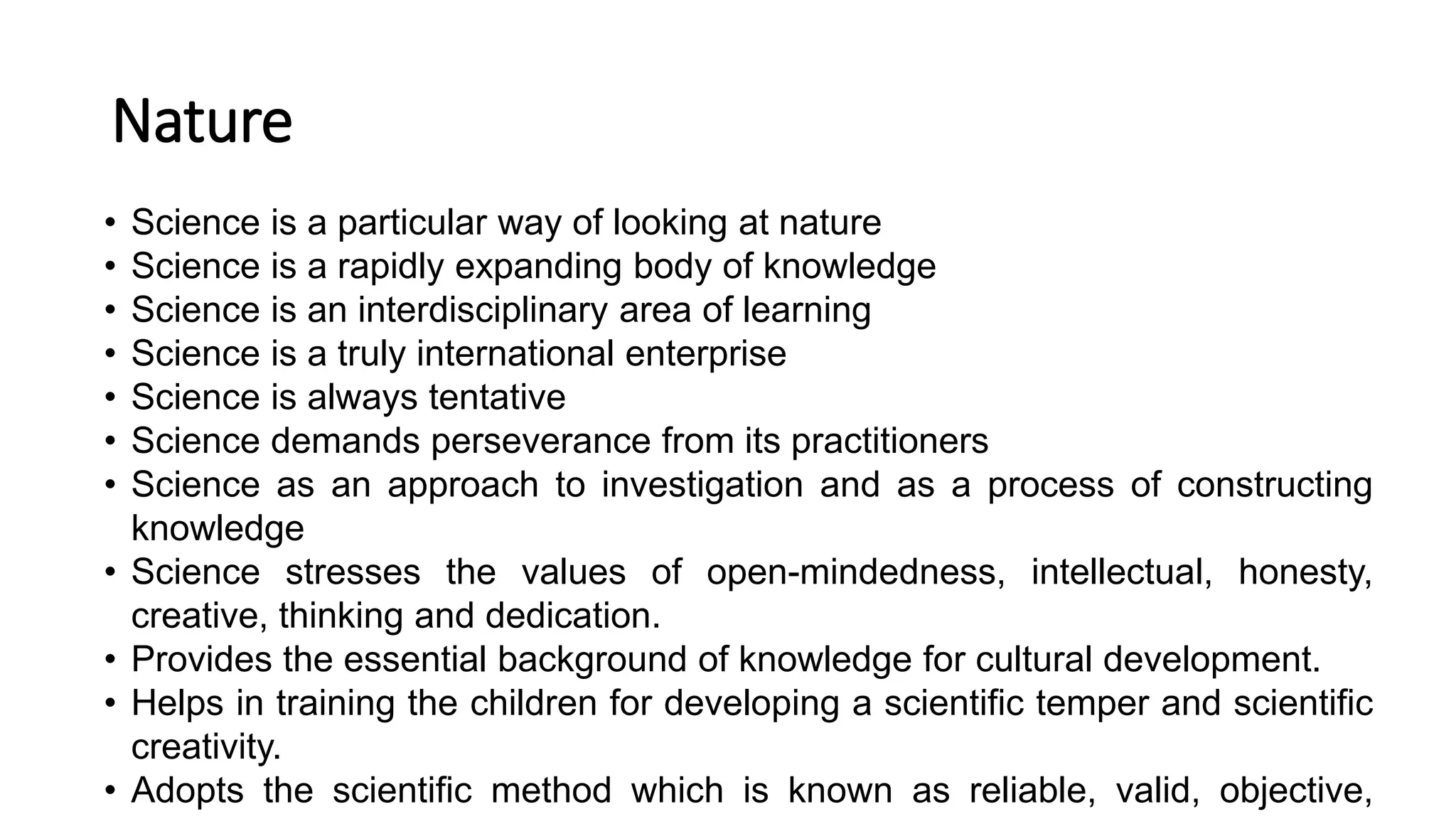 1.1. Nature Scope Importance Value of Science.pptx