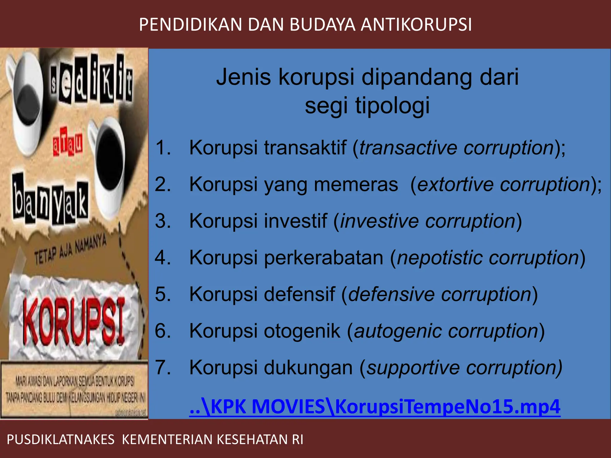 1. budaya anti korupsi KORUPSI .ppt