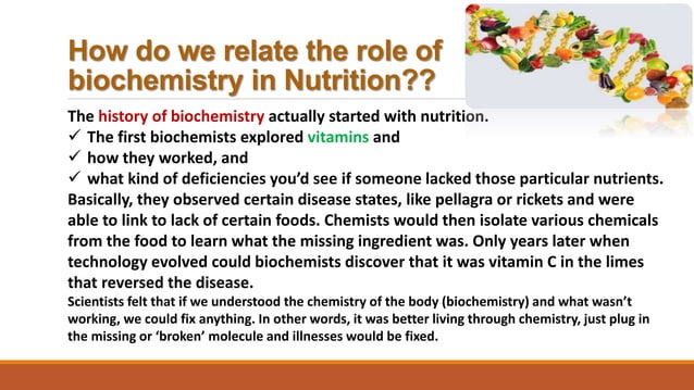 1. Intro of Nutritional Biochemistry.pptx | Genetics | Science