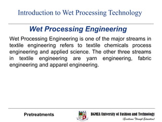 1. Introduction to Wet Processing Technology.pptx
