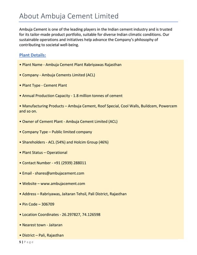 Internship Report On Mechanical Engineering Pdf Business Accounting