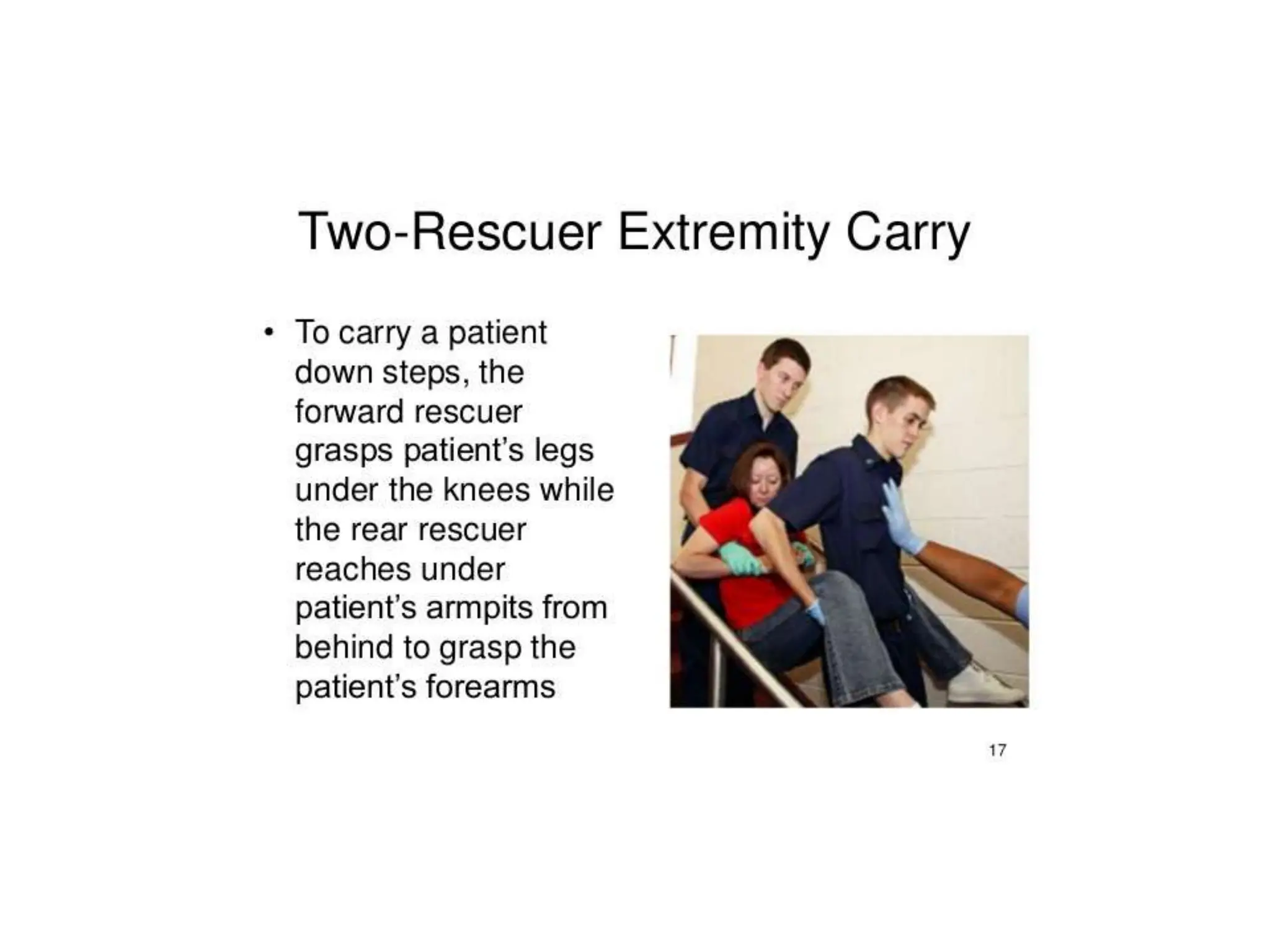 Transportation and types of carrying of injured person | PPT