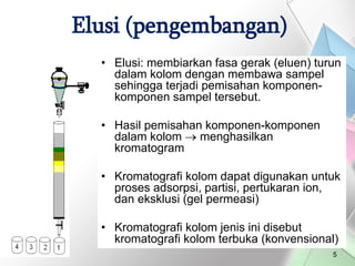 KROMATOGRAFI KOLOM for university student | PDF