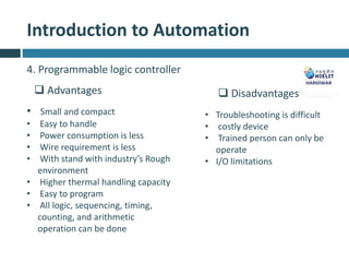 PLC Training work for new student which is work in automation field | PPT