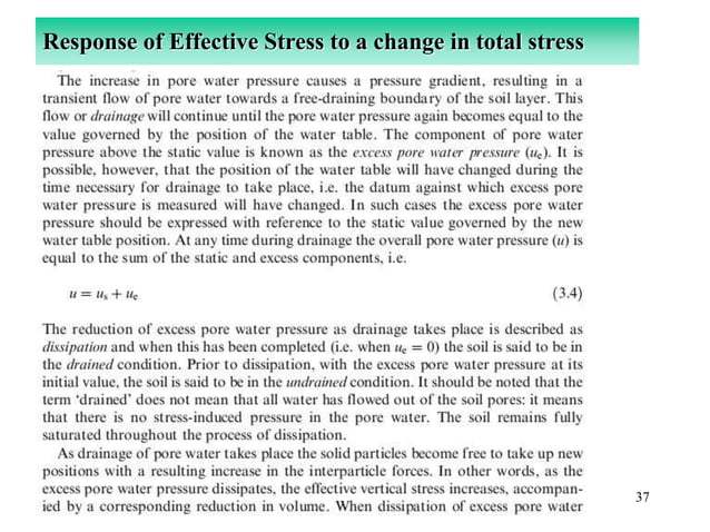 1.Lect-1 Effective stress(geotechnical engineering).ppt | Geology | Science