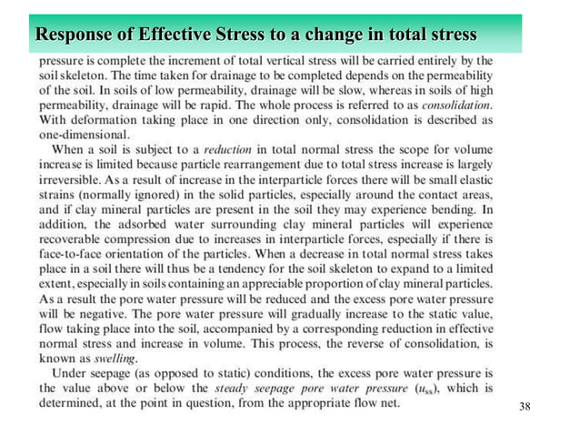 1.Lect-1 Effective stress(geotechnical engineering).ppt | Geology | Science