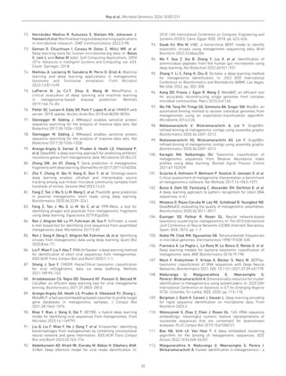 Deep learning methods in metagenomics: a review | PDF