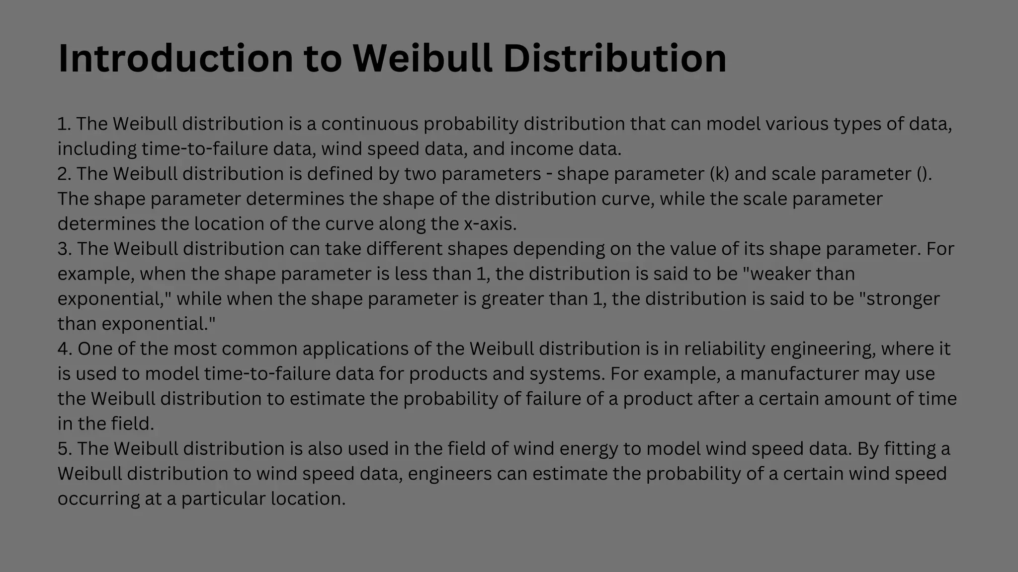 Weibull Distribution and Reliability of Ceramics | PPT