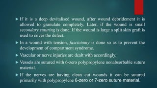 1. WOUND & WOUND HEALING III BHMS SURGERY.ppsx
