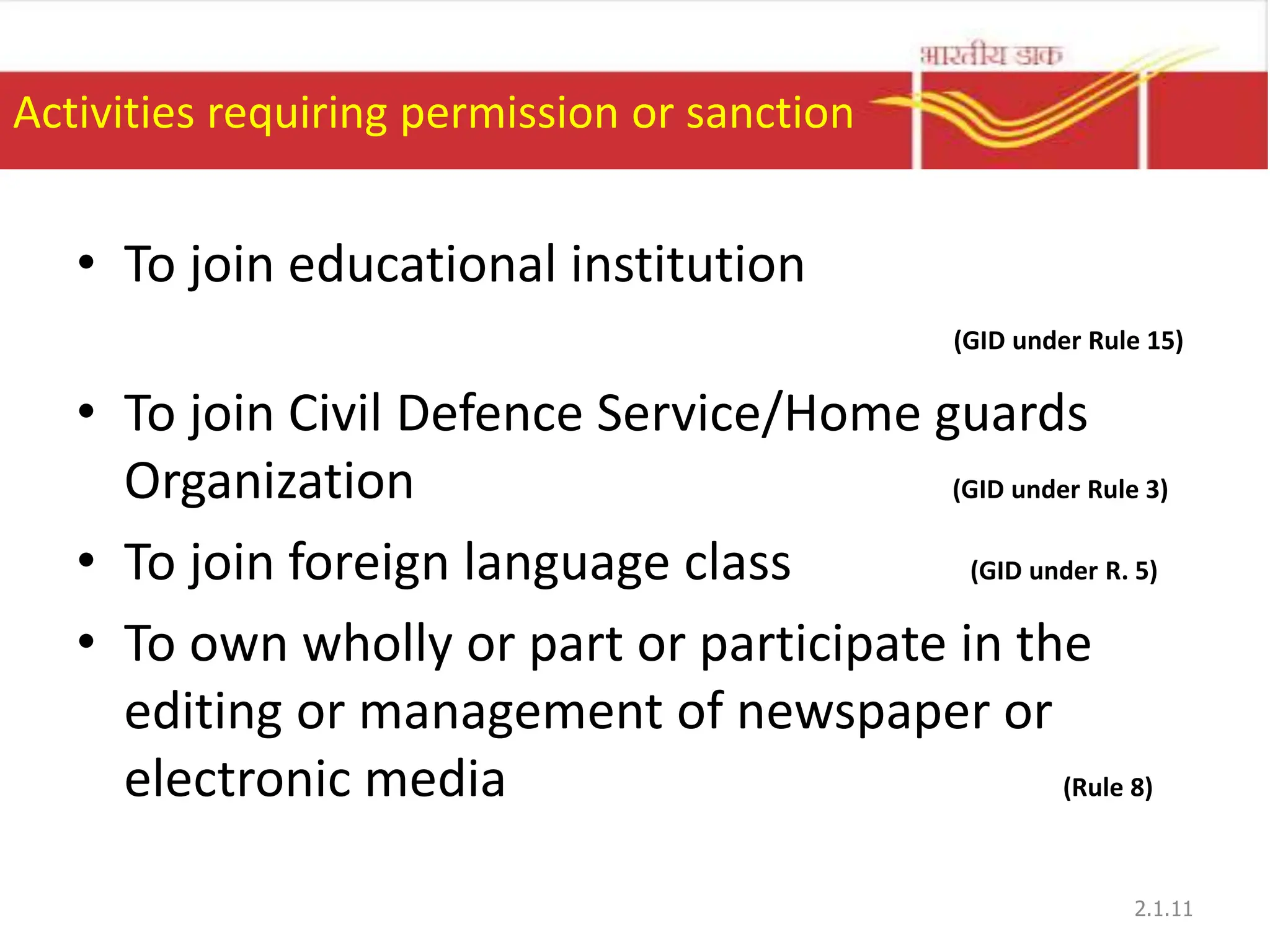 Central Civil Services Conduct Rule 1964.ppt