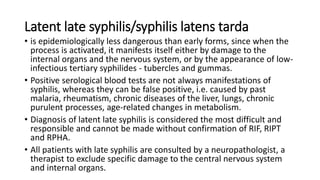 лекция 1.pptxtreatment and diagnosis of syphilis | PPT