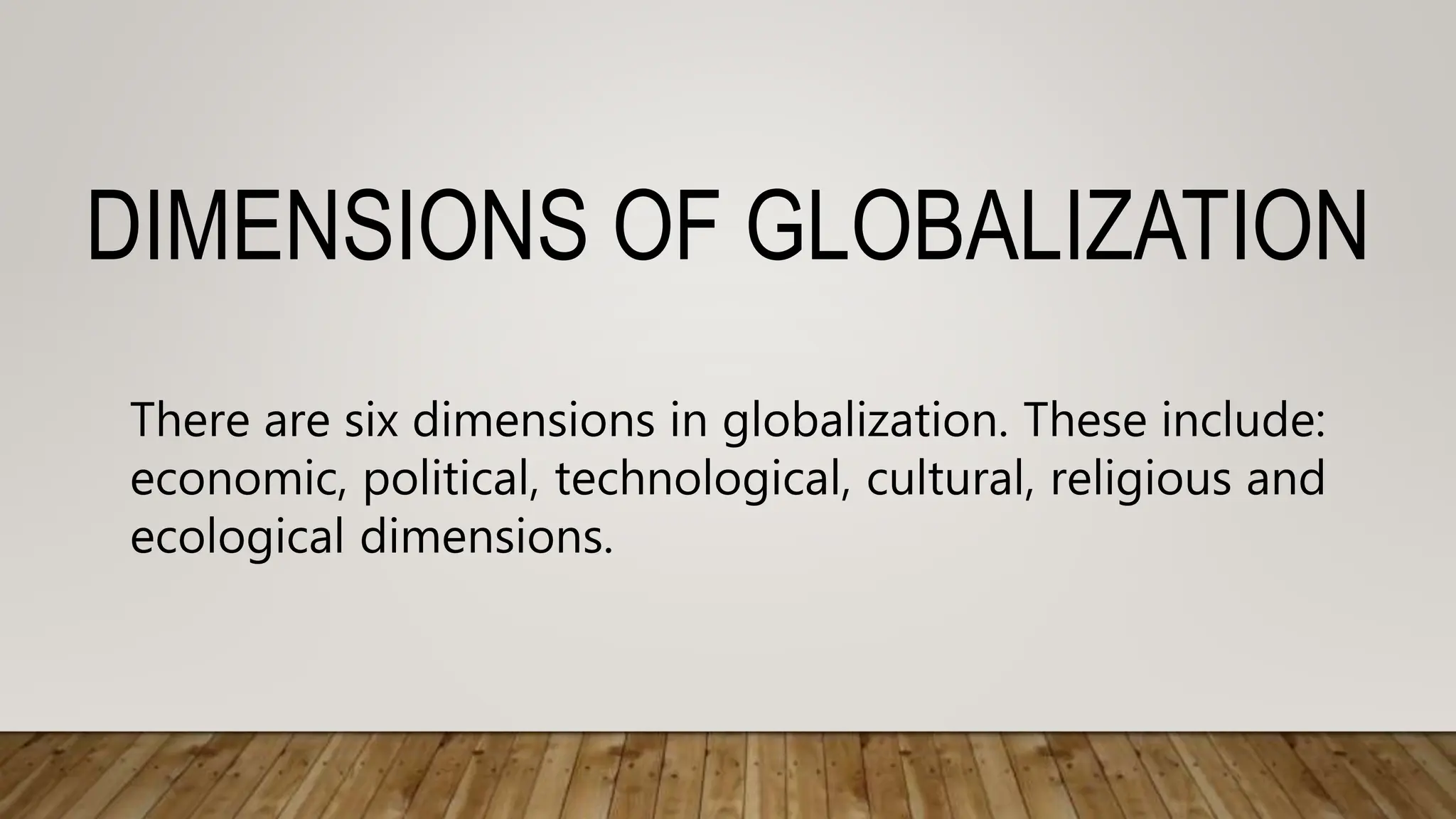 Introduction to Globalization Powerpoint | PPTX
