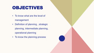 Level of managementTo know what are the level of management Definition ...