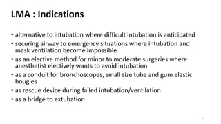 1. Airway Adjuncts used in anesthesia pptx | PPTX