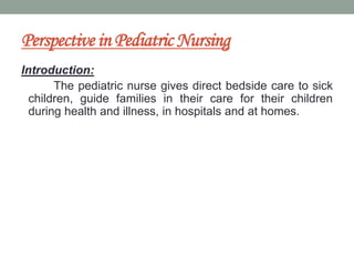 1. Introduction to essential of pediatric Nursing 1.ppt