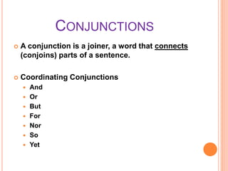 1. Intro+Parts of Speech in english easy ppt | PPT