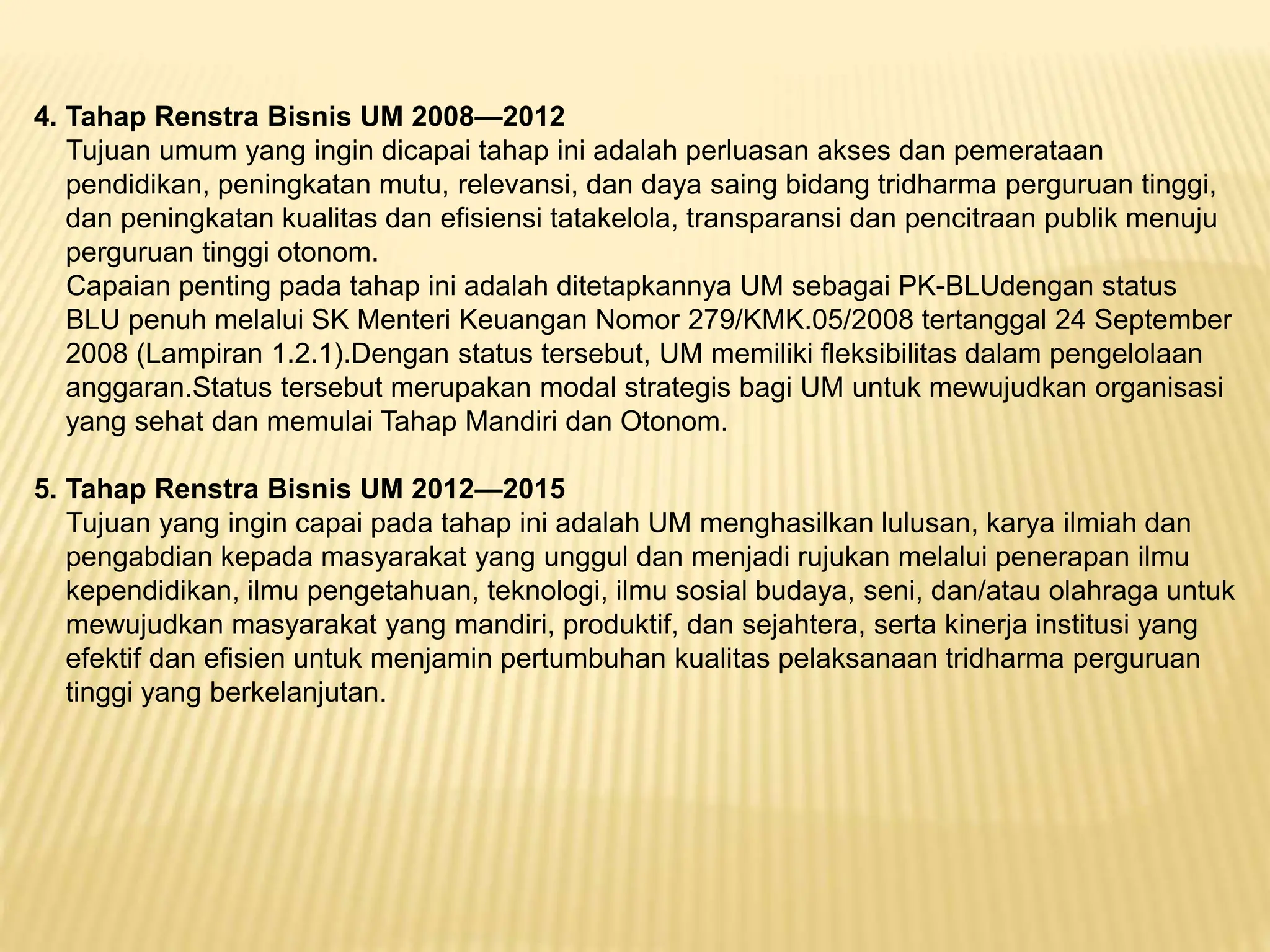 Education VISI MISI TUJUAN SASARAN CAPAIAN | PPTX