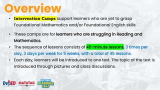 1. Lecture in Grade 8 English Lesson 1 for Intervention Camp (Denn Marc ...