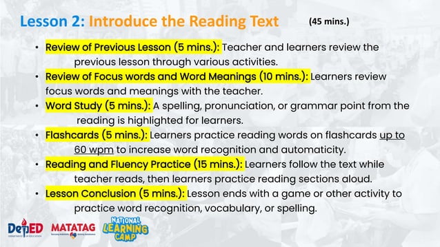 1. Lecture in Grade 8 English Lesson 1 for Intervention Camp (Denn Marc ...