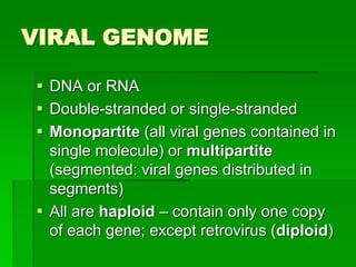 1. CHARACTERISTICS OF VIRUSES by Dr Madekurozwa of university of ...