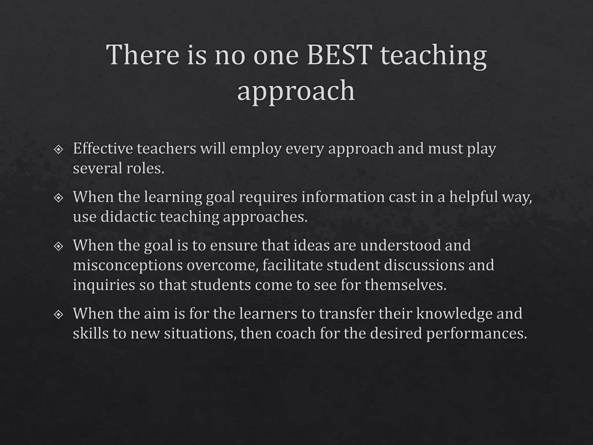 1. The Roles of the Teacher and Learner, Approaches and Methods.pptx | Workshops and Classes ...