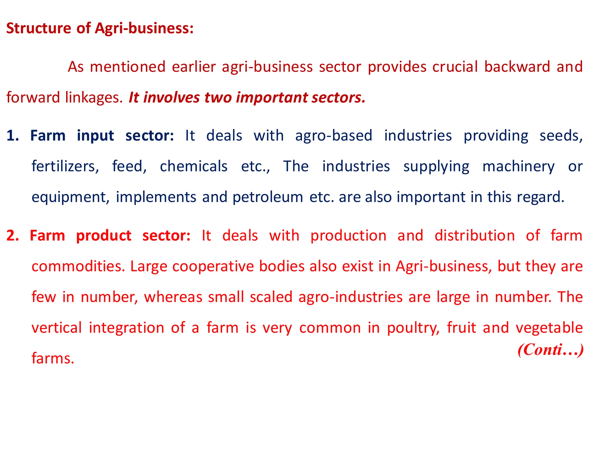 1. Agribusiness – Meaning - Definition – Structure - Importance.pdf