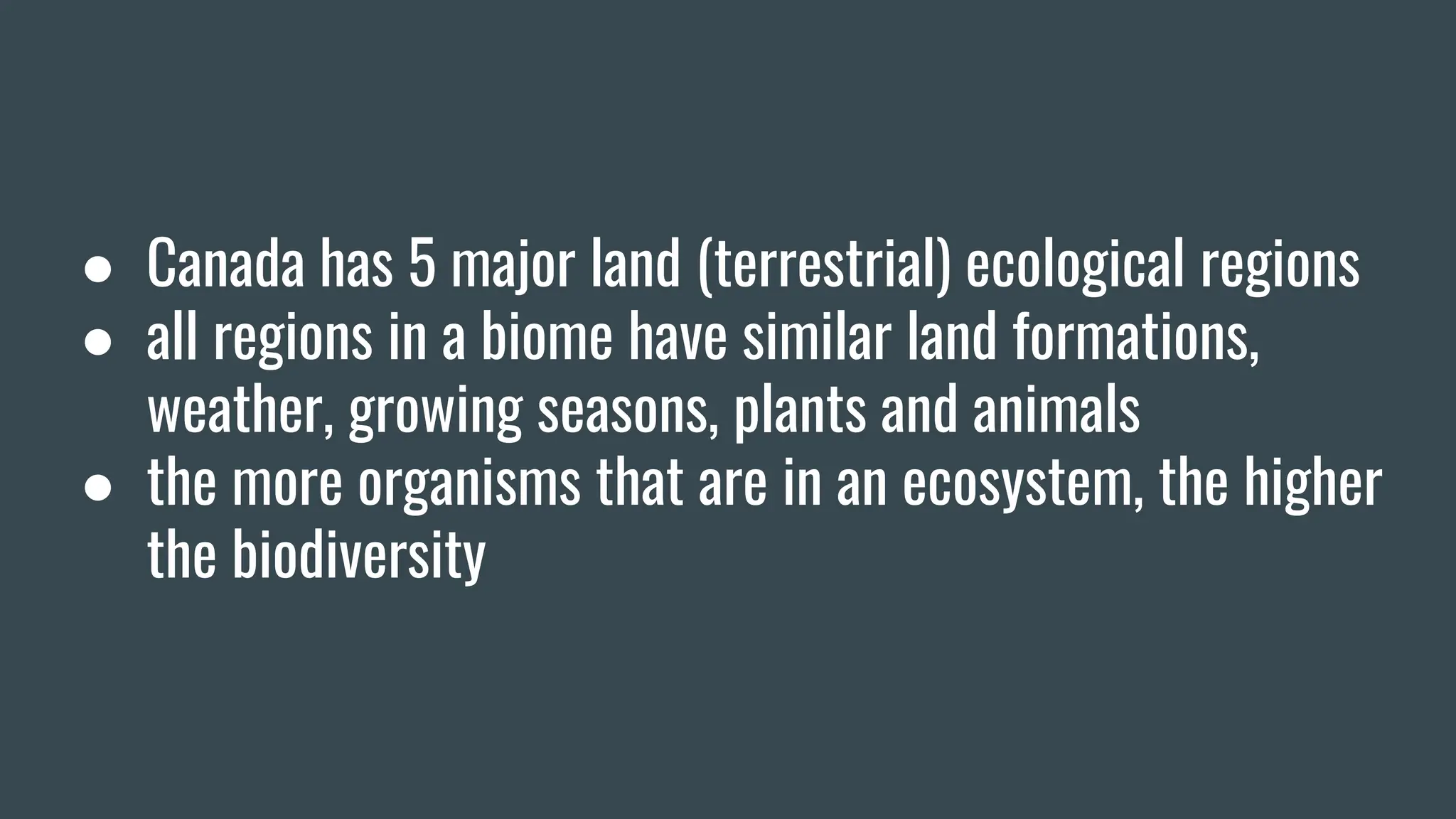 Biomes in Canada (how abiotic factors affect biomes).pptx