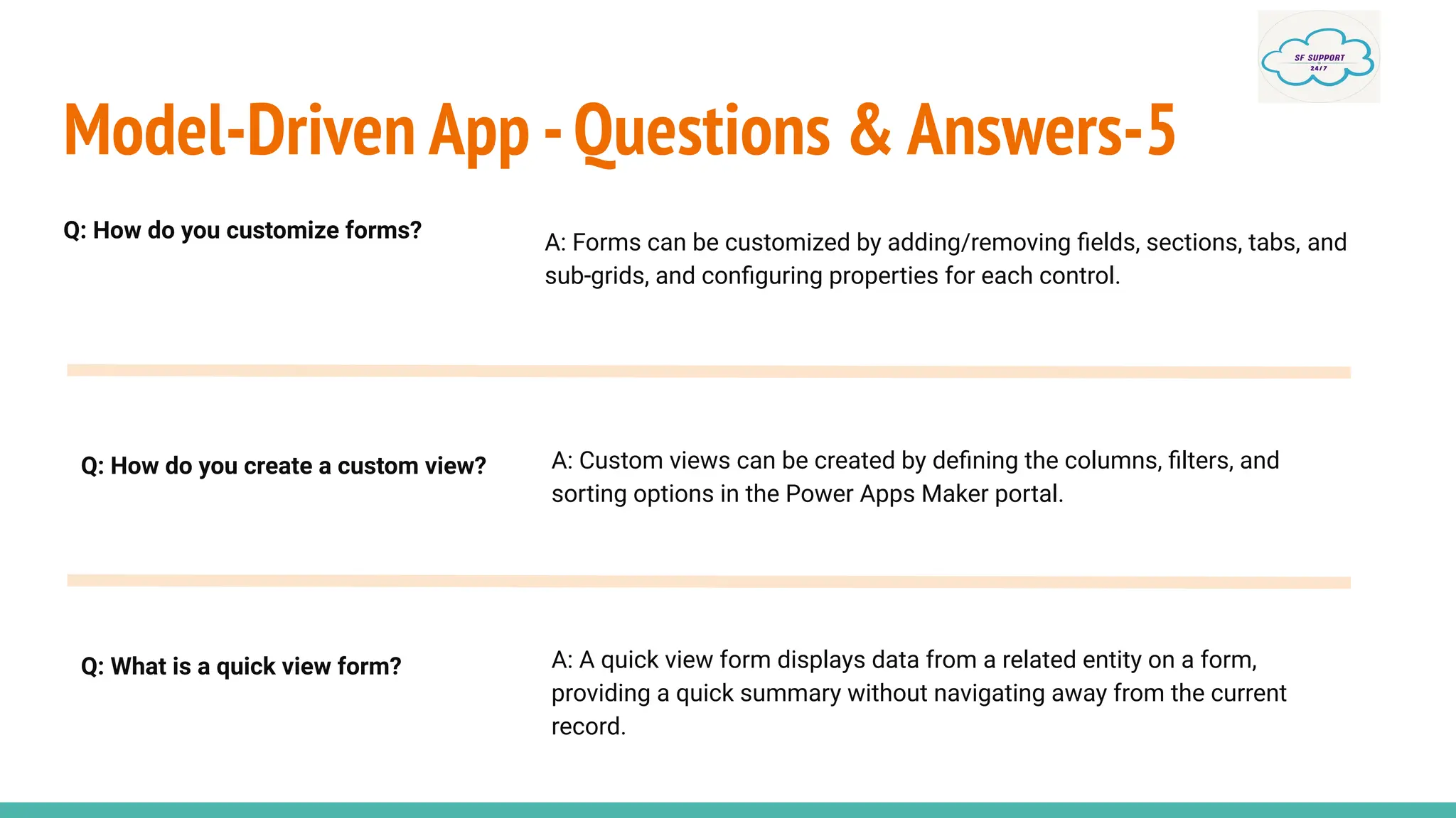 Microsoft PowerApp-ModelDriven App - Questions and Answers | PDF