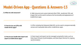 Microsoft PowerApp-ModelDriven App - Questions and Answers | PDF