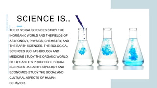 1. Science - general knowledge. How we study natural world | PPT