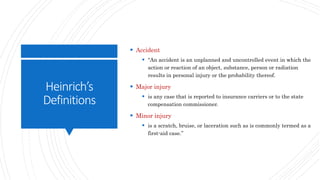 1. Henrich Triangle Safety and Fire Presentation | PPTX
