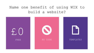 1. WIX 2 PowerPoint for Work Experience.pptx