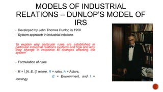 1. Industrial Relations Concept and Models.pptx