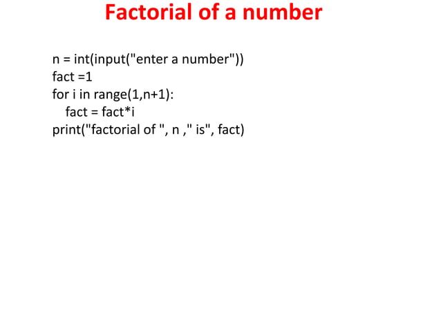 1. control structures in the python.pptx | Programming Languages | Computing