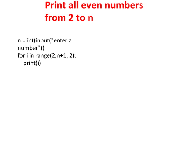 1. control structures in the python.pptx | Programming Languages | Computing