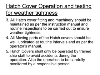 care of cargo during carrioage in merchant shipping | PPT