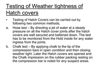 care of cargo during carrioage in merchant shipping | PPT