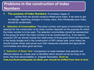 index numbers OF CLASS XI STATISTICS - COMMERCE | PPT