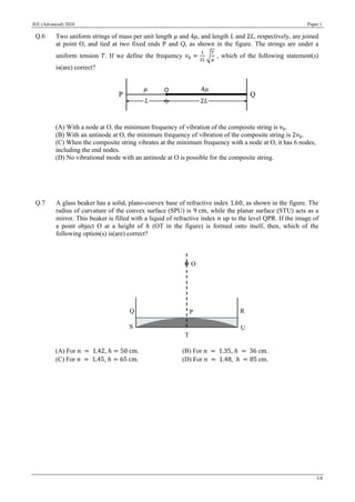 JEE1_This section contains FOUR (04) questions | PDF
