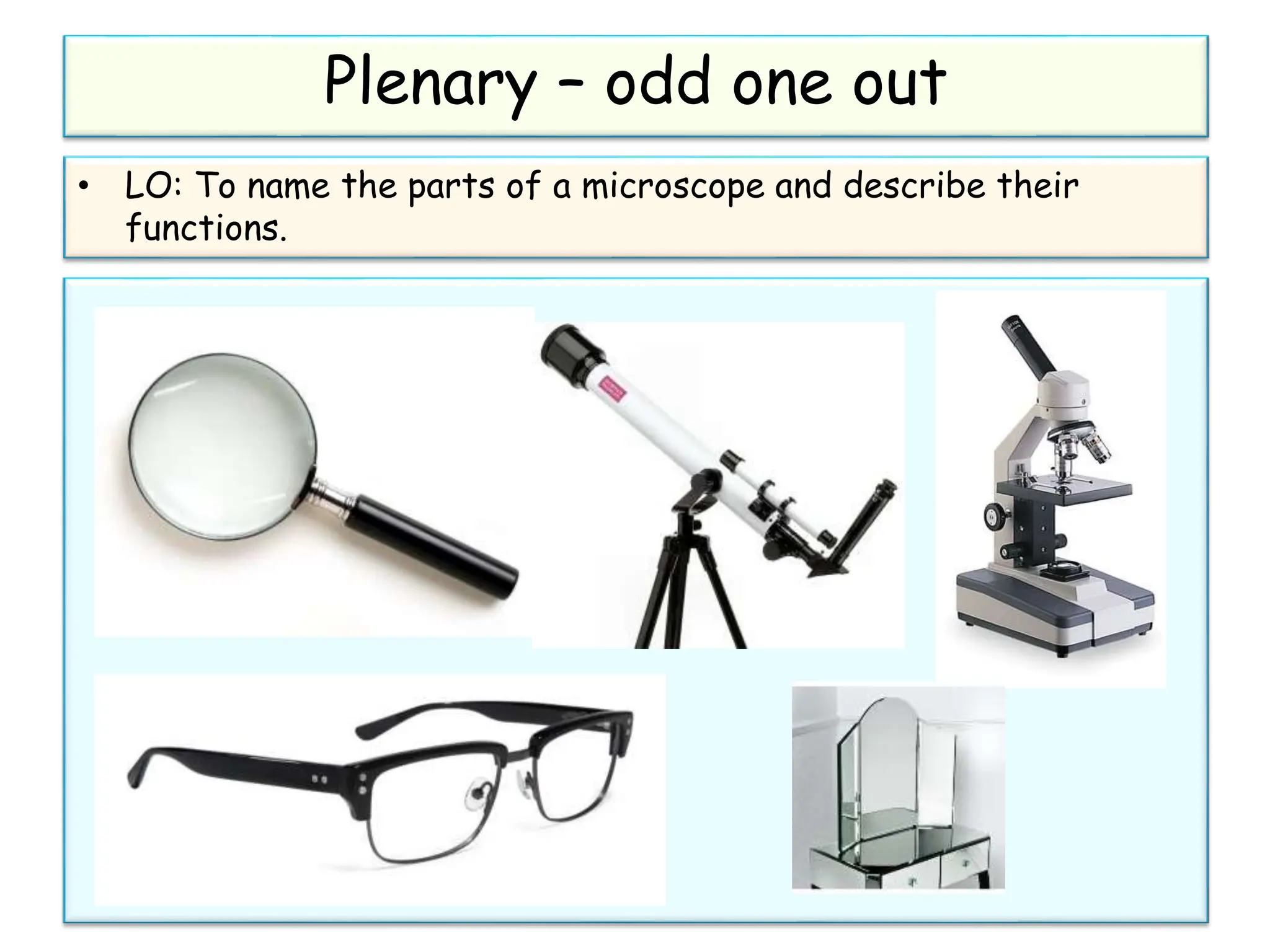 IGCSE Year 7 Biology : Using Microscopes | PPT