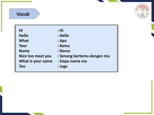 introduction for english begginer and elementary school | PPT