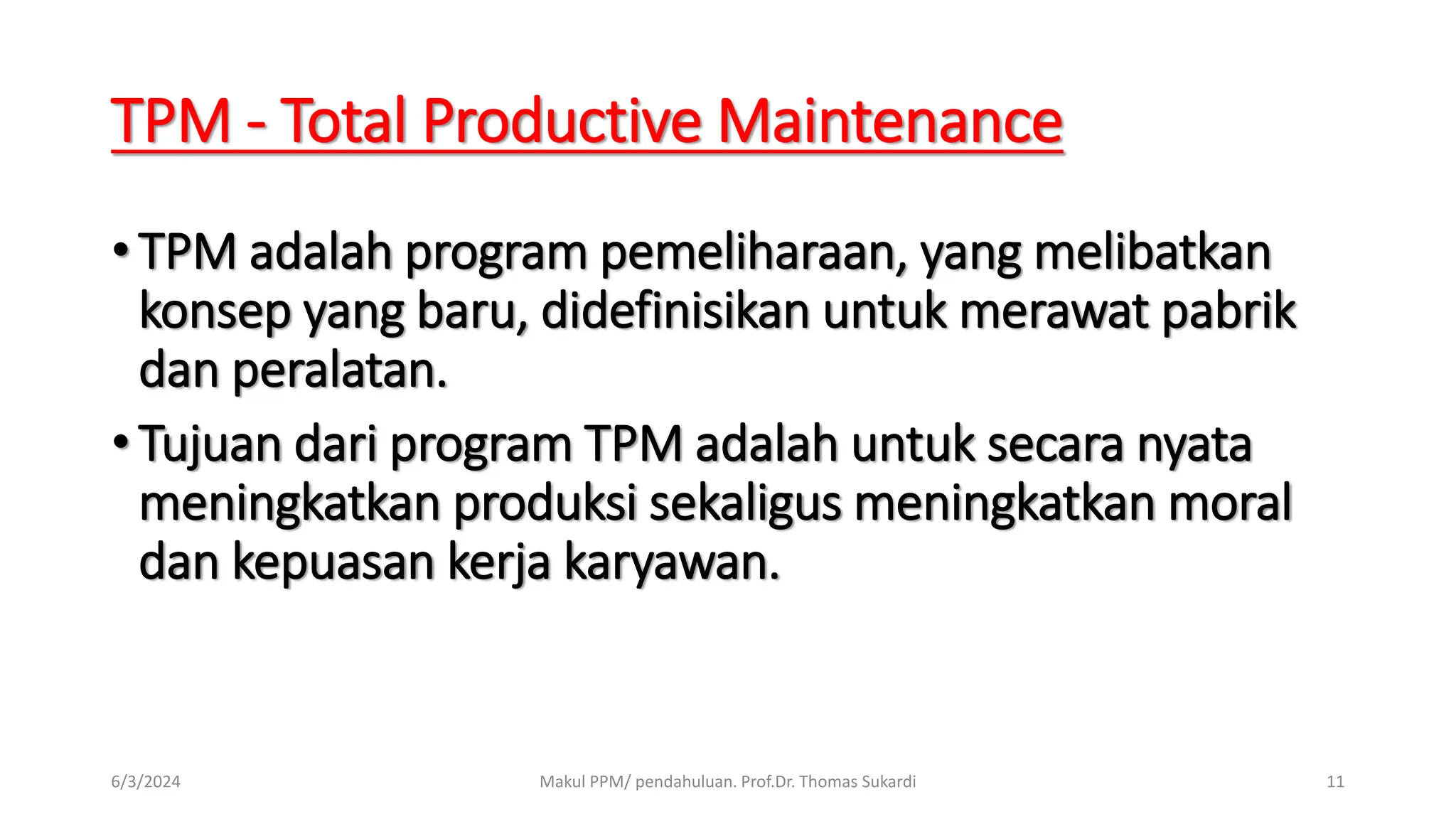 Perawatan dan perbaikan mesin-Maintenance.pptx
